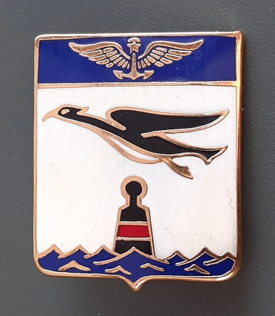 INSIGNE AÉRONAVALE FLOTTILLE 24F Breguet ATLANTIC 1990s Marine ORIGINAL ...