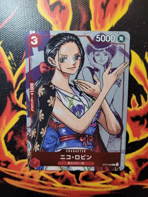 ONE PIECE CARD Game ST01-008 Nico Robin 25th Anniversary Collection Holo NM EUR 14,99 - PicClick DE