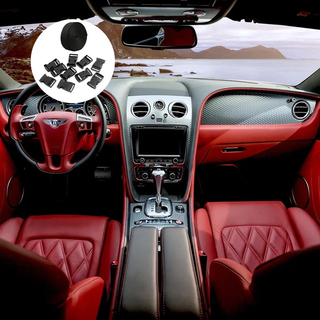 ADJUSTABLE PLASTIC QUICK Side Release Plastic Buckles for Luggage ...