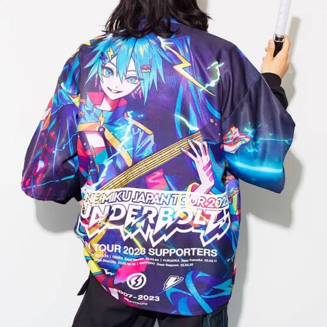 HATSUNE MIKU HAPPI Coat Thunderbolt Japan Tour 2023 Festival Costume ...