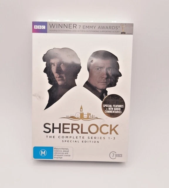 SHERLOCK COMPLETE SERIES 1-3 Special Edition DVD Box Set BBC PAL Region ...