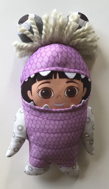 DISNEY PIXAR MONSTERS Inc Plush Huggable Talking Boo Doll Costume 12 ...