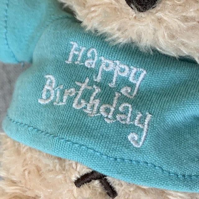 TESCO CUDDLE ME Happy Birthday Small Teddy bear Soft Toy 2010 £13.99 ...