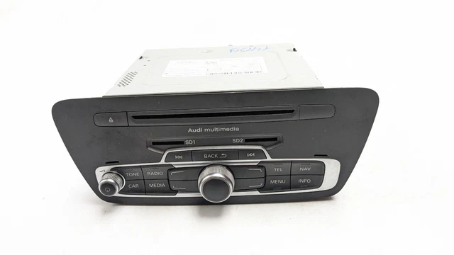 AUDI Q3 CD Player Mmi Radio Multimedia Head Unit 8U0035192E 8U Mk1 2013 ...