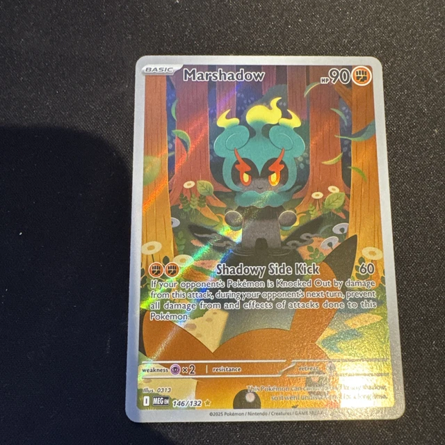 POKÉMON TCG MEGA Evolutions Marshadow MEG 146/132 Pack Fresh Mint £27.00 - PicClick UK
