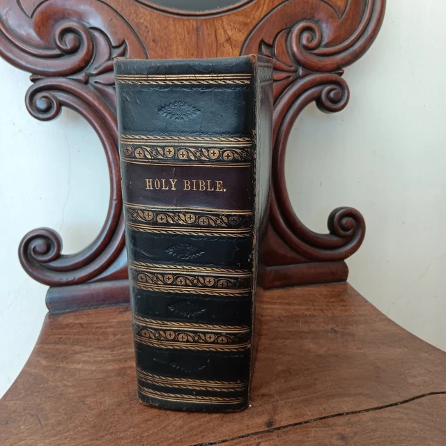 THE HOLY BIBLE, Stereotype Edition, George Eyre & Andrew Strahan 1818?, Leather £85.00 - PicClick UK