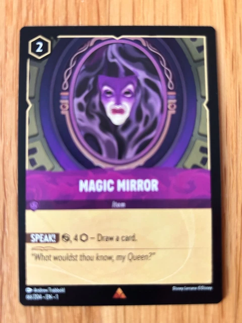 DISNEY LORCANA TCG: The First Chapter: Rare Card: Magic Mirror £1.00 ...