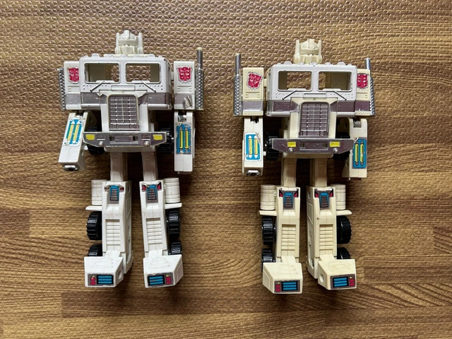 TRANSFORMERS G1 ULTRA Magnus / White Optimus Prime Original £14.99 ...