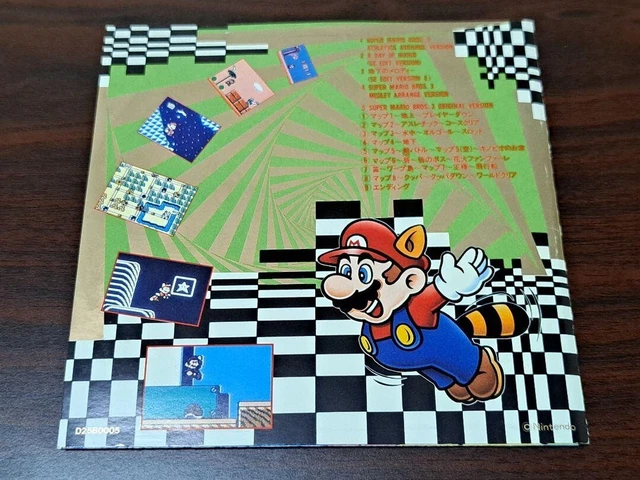 COLONNA SONORA DI Super Mario Bros 3 CD famiglia computer gioco musica ...