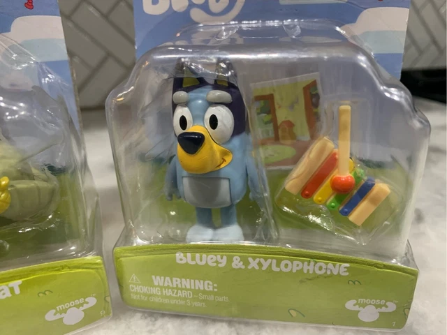 BLUEY & XYLOPHONE Bluey Story Starter Pack & Rusty Playset Army Episode ...