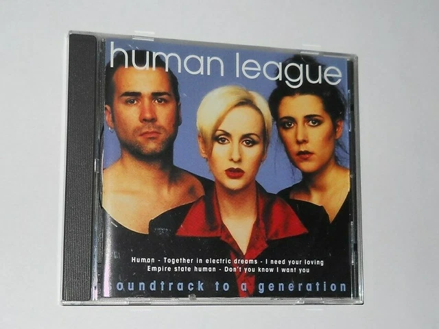 HUMAN LEAGUE SOUNDTRACK to a generation CD Empire state human 1996 EUR ...