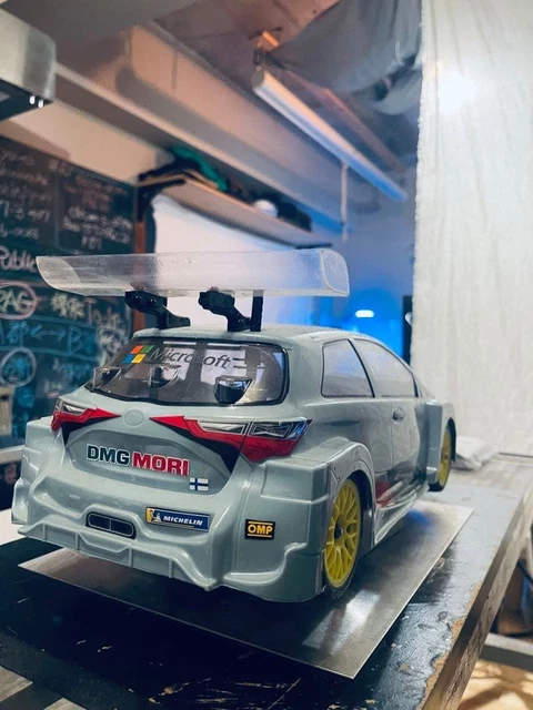 TAMIYA TT02 CHASSIS Yaris Body Normal Leg Ver. Modified Used Tested £ ...