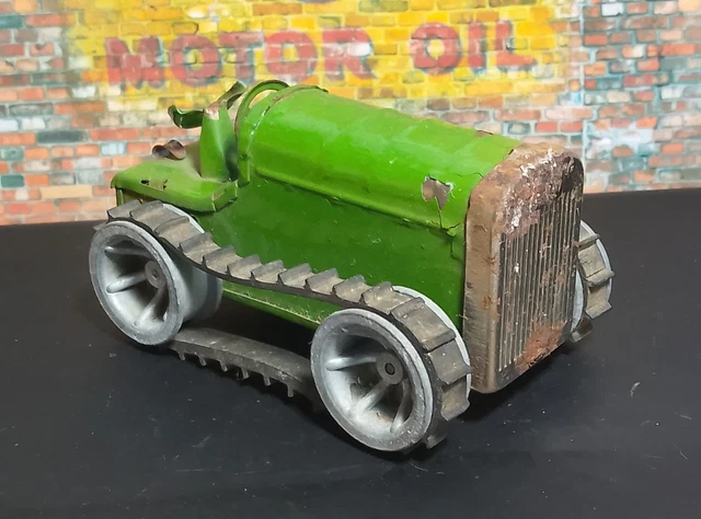 TRIANG MINIC TINPLATE Clockwork Caterpillar Tractor £11.12 - PicClick UK
