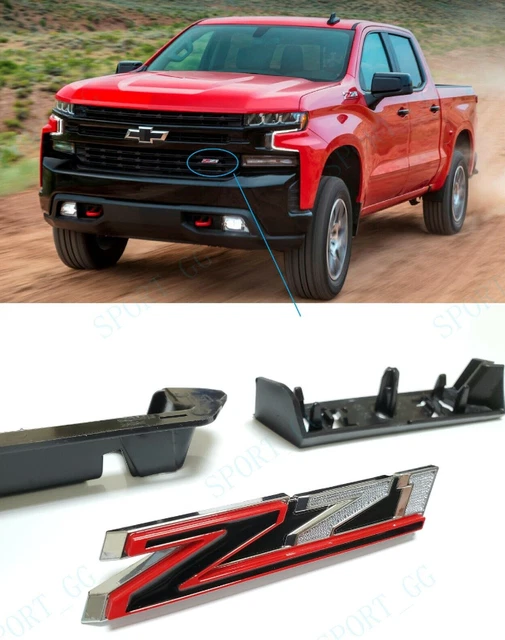 Fire Emblem Wii Emblema Chevrolet GM Parts Negro Silverado 2019 ...