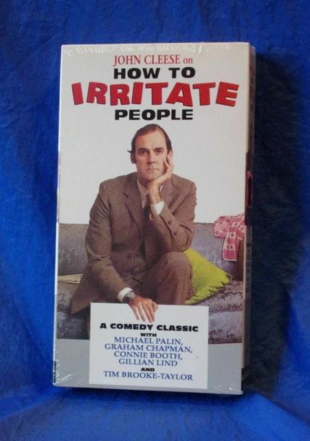 JOHN CLEESE ON HOW TO IRRITATE PEOPLE Monty Python Members VHS SEALED £ ...