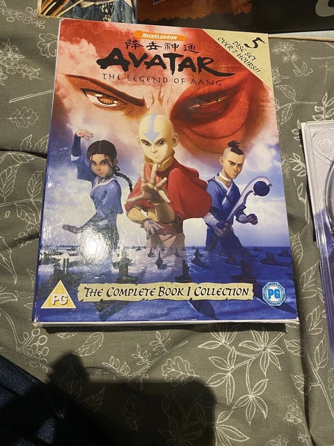 AVATAR THE LEGEND Of Aang Complete Book 1 Collection DVD 5 Discs EUR 1 ...