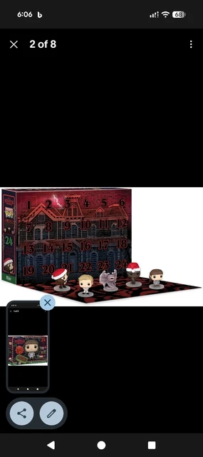 FUNKO ADVENT CALENDAR: Stranger Things 2025 pocket pop Multicolour £78. ...