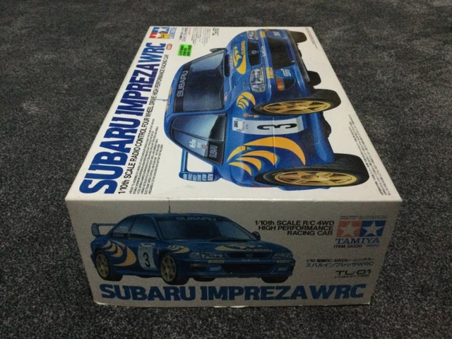 TAMIYA RC VINTAGE Subaru Impreza 1997 WRC Kit Box & Build Manual 58226 ...