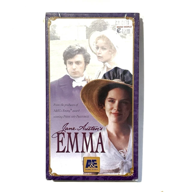 VINTAGE 1996 JANE Austen's Emma VHS Tape Movie Film Sealed New Kate Beckinsale $24.99 - PicClick CA