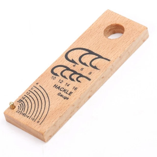 FLIEGENBINDEN HACKLE GAUGE Schraubstock Werkzeug Fliegenbinden Am ... FLIEGENBINDEN HACKLE GAUGE Schraubstock Werkzeug Fliegenbinden Am ...