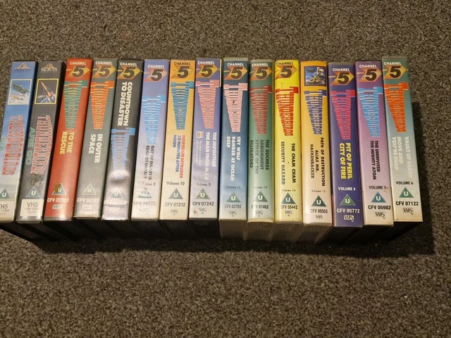 THUNDERBIRDS VHS BUNDLE 15 Vhs Tapes Mixed- £17.00 - PicClick UK