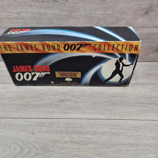 VINTAGE 007 THE complete james bond collection VHS 17 Volume Set £14.99 - PicClick UK