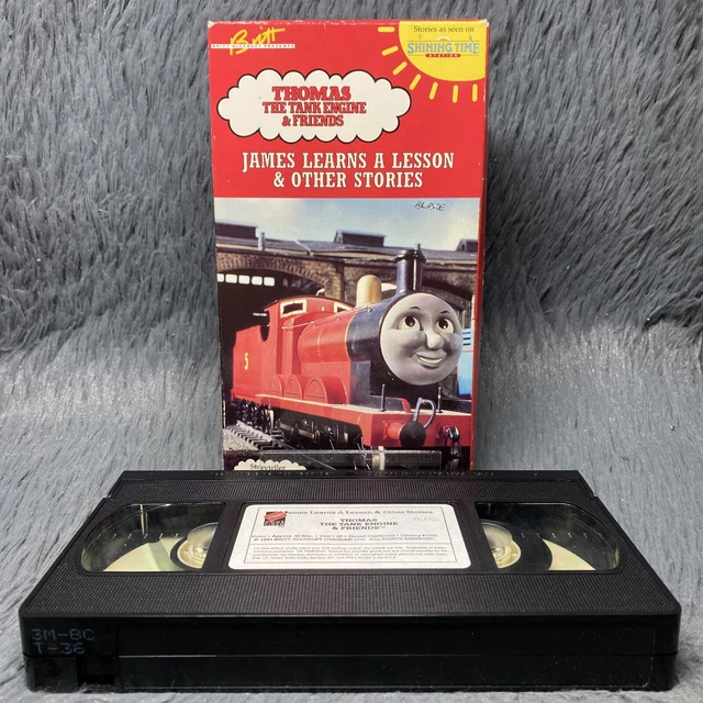 THOMAS THE TANK Engine & Friends James Learns a Lesson VHS 1985 Video ...