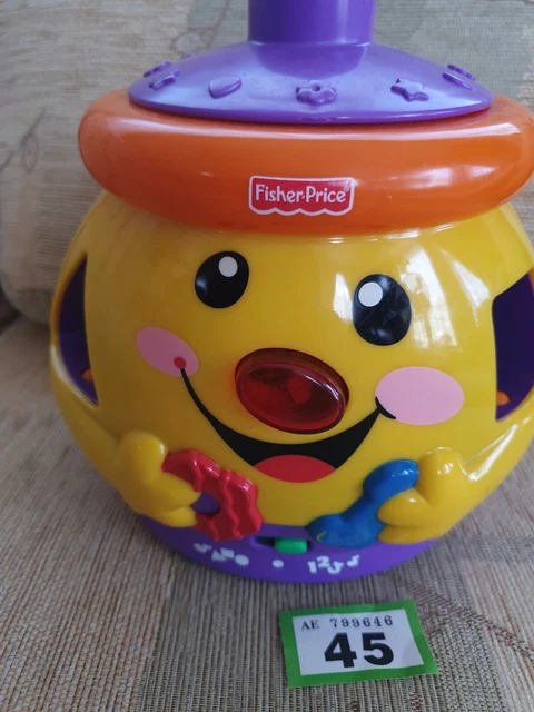 FISHER-PRICE LAUGH & Learn Cookie Jar Shape Surprise Lights Sounds ...