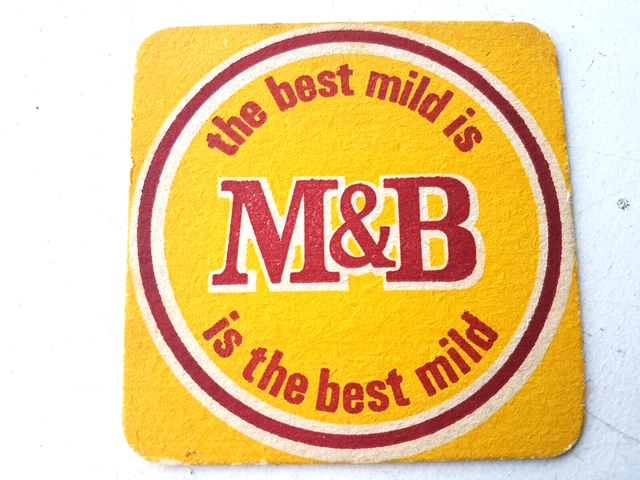 VINTAGE MITCHELLS & BUTLER - Is The Best Mild ... Cat No'57 Beer mat ...