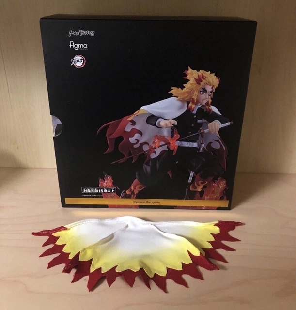 FIGMA RENGOKU KYOJURO Demon Slayer Action Figure (GoodSmile) + Custom ...
