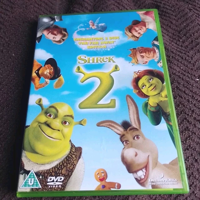 SHREK 2 DVD (2004) 2 Disc 'Far Far Away' Edition Cameron Diaz Eddie ...
