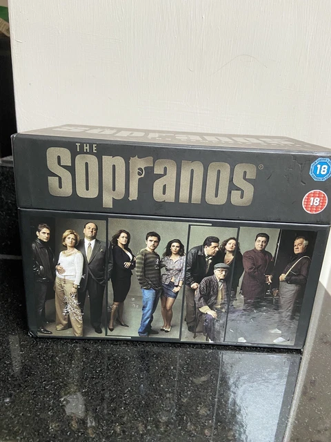 The Sopranos The Complete Series 1 6 Dvd Box Set 28 Discs Pal Rated 18