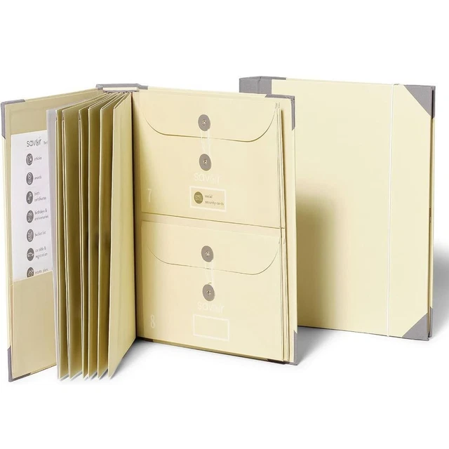 POCKET BINDER MANILA Pocket Folder Accordion Storage Folder $41.60 ...