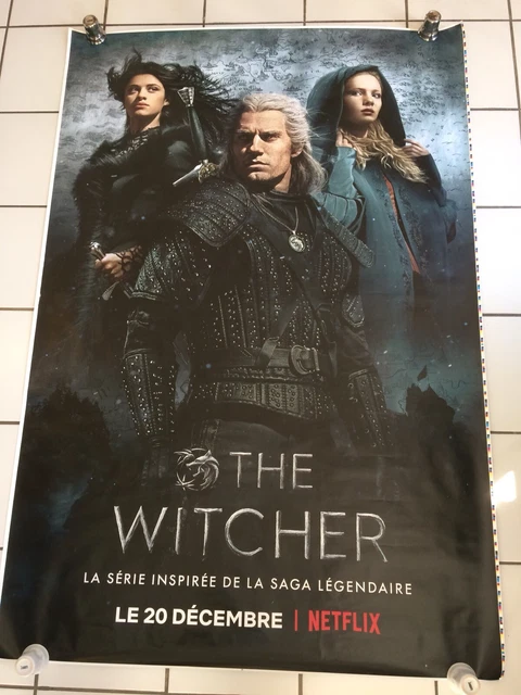 AFFICHE ROLLED POSTER Série Film The Witcher Netflix 120x175cm Abri Bus ...