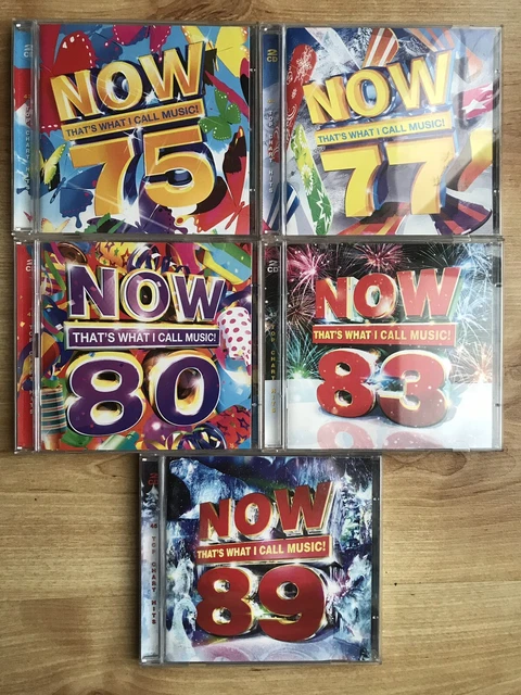 NOW THAT'S WHAT I Call Music! Bundle 75 77 80 83 89 Various Artists (2 ...