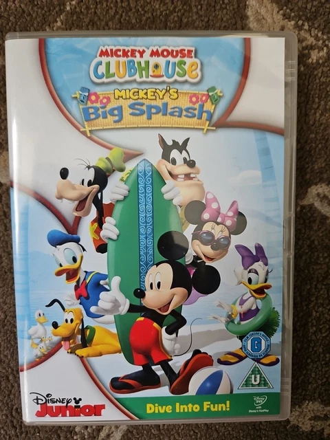 MICKEY MOUSE CLUBHOUSE - Mickey's Big Splash Dvd Disney £4.99 - PicClick UK