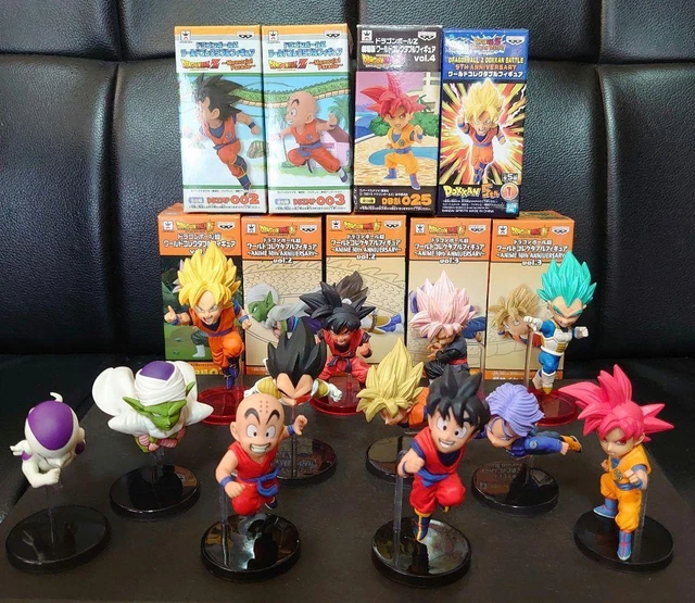 FIGURINE DRAGON BALL World à collectionner Krillin Piccolo Trunks Super ...