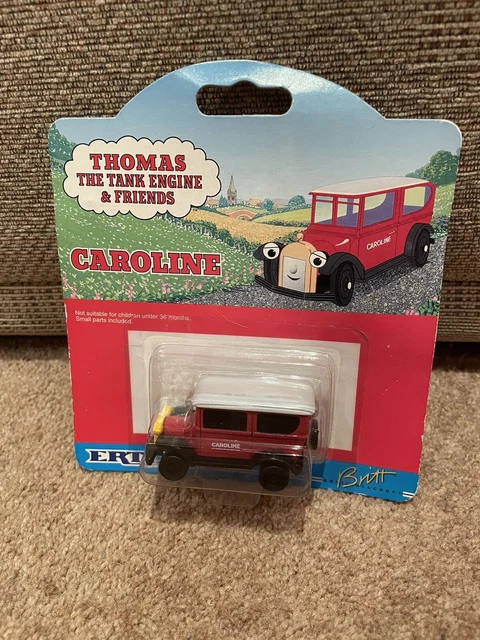 THOMAS THE TANK Engine & Friends ERTL CAROLINE CAR DIECAST NEW AND ...