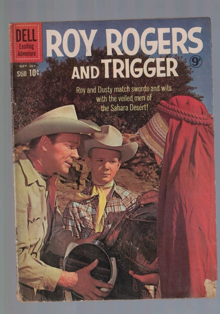 DELL COMIC Roy Rogers and Trigger Comic Vol 1 No. 139 October 1960 10c ...