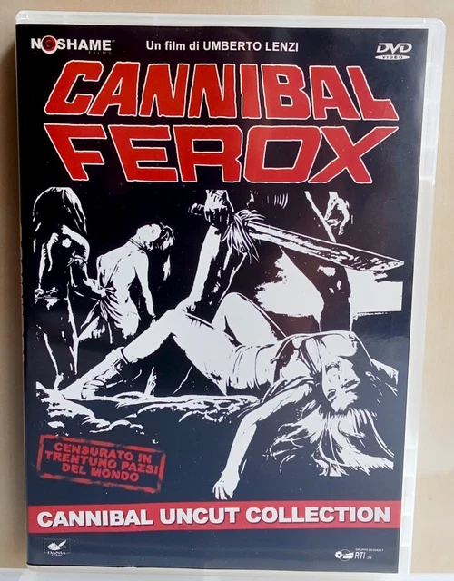 CANNIBAL FEROX DI Umberto Lenzi, 1981, DVD, No Shame,ITA, PAL 2, come ...