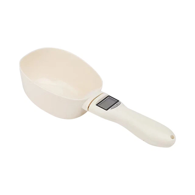 PET MEASURING SPOON Electronic Weighing Tool Spoon Dog Feeding ...