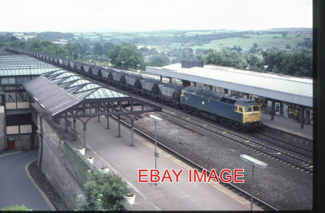 ORIGINAL 35MM SLIDE CLASS 37 LOCO NO 37708 AT NORTH SHEEN STATION 6/97 ...