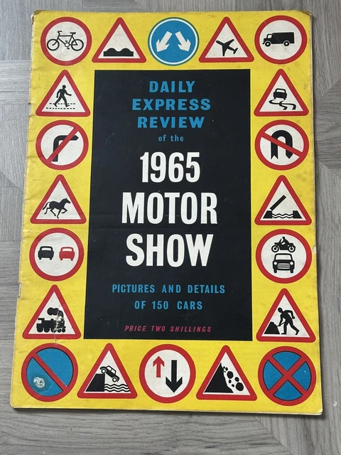 MOTOR SHOW REVIEW 1965 Daily Express £10.99 - PicClick UK