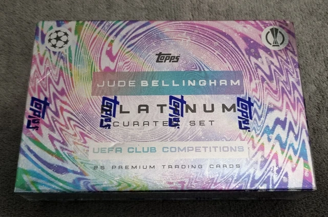 TOPPS JUDE BELLINGHAM Hobby Box 2022 Platinum Curated Set NEU&OVP EUR ...