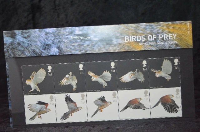 BIRDS OF PREY Presentation Pack SG 2327- 2336 2003 (No.343) INSERT £13.99 - PicClick UK