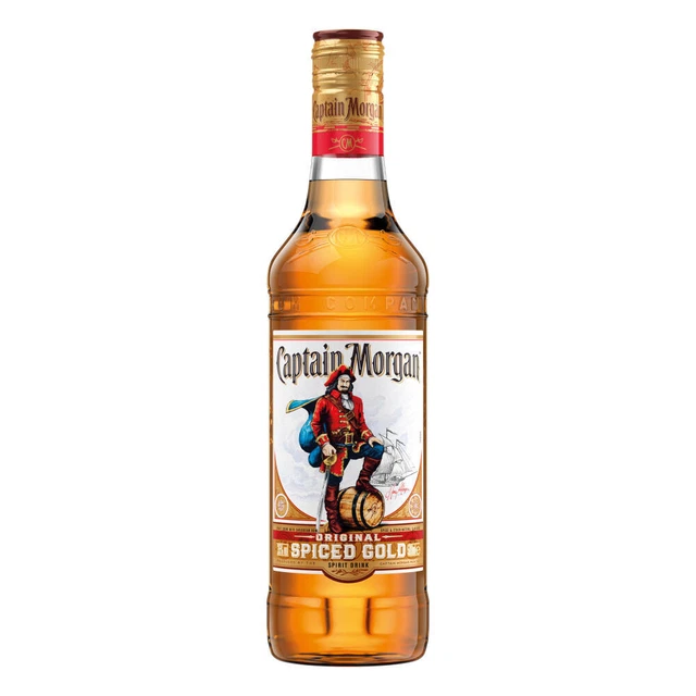 CAPTAIN MORGAN ORIGINAL Spiced Gold Rum-Basis Alkohol Alkoholgetränk 35 ...