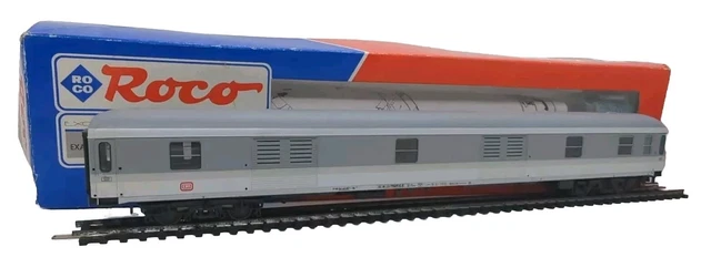 HO GAUGE ROCO 44787 IC-EC Luggage Car Dms 902 DB Epoch V AC Boxed Coach ...