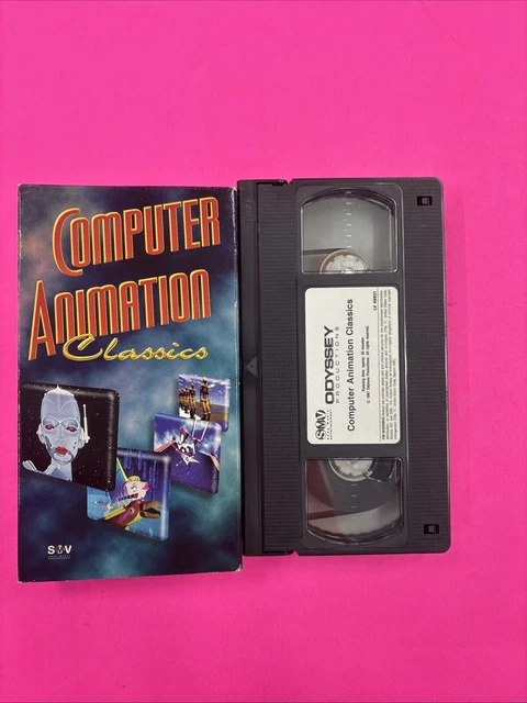 RARE HTF COMPUTER Animation Classics VHS Mick Jagger Video Early CGI ...
