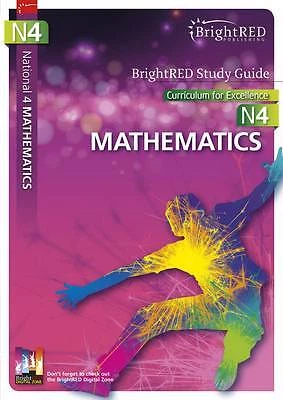 NATIONAL 4 MATHEMATICS Bright Red Study Guide, Bri EUR 18,22 - PicClick IT