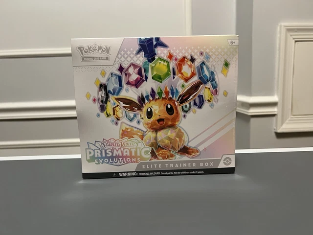 POKEMON SCARLET & Violet: Prismatic Evolutions Elite Trainer Box New ...
